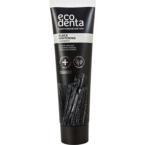 Kjøp Ecodenta Tannkrem med svart kull uten fluor 100 ml - Mecindo ...