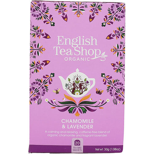 Kjøp English Tea Shop Kamille & Lavendel Tea, Økologisk 20 Poser ...
